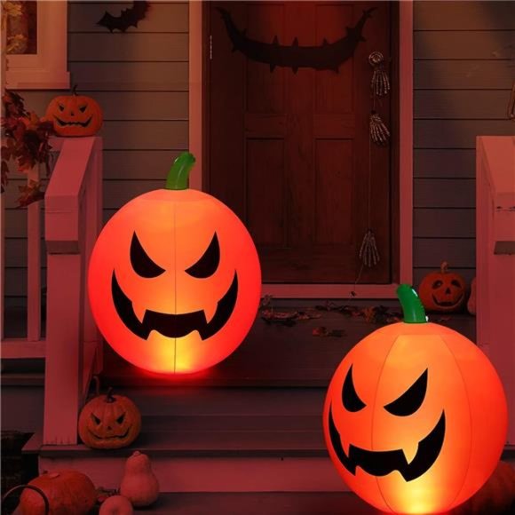 Holiday | 24 Inch Halloween Decor With Builtin Battery Powered Color ...